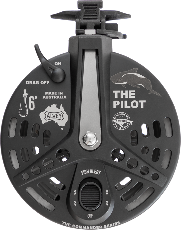 The Pilot 6" Commander Series Reel | Beach Fishing Reel by Alvey Reels ...